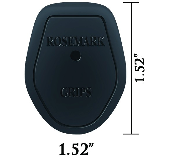 Rosemark Grip - 1.52 Black/Silver – Golf 4 U Australia